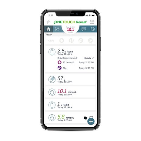 Insulin Mentor™ feature on the OneTouch Reveal® mobile app | OneTouch® Professional Support